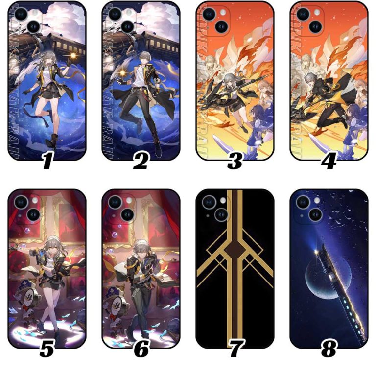 HSR Trailblazer Phone Cases Stelle Caelus Honkai Star Rail IPhone Cases ...