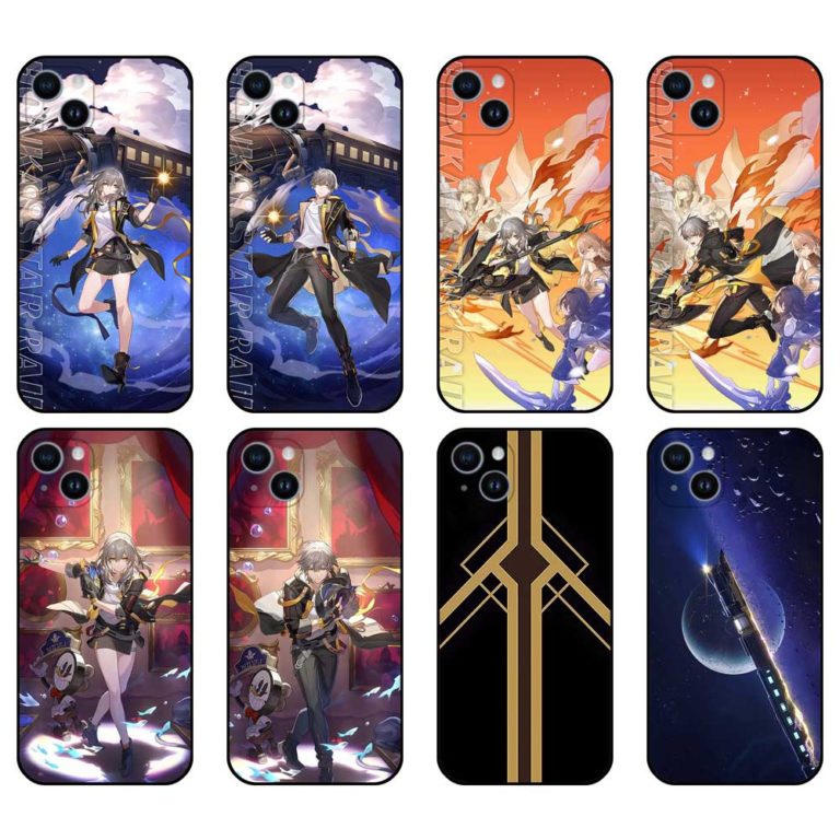 HSR Trailblazer Phone Cases Stelle Caelus Honkai Star Rail IPhone Cases ...