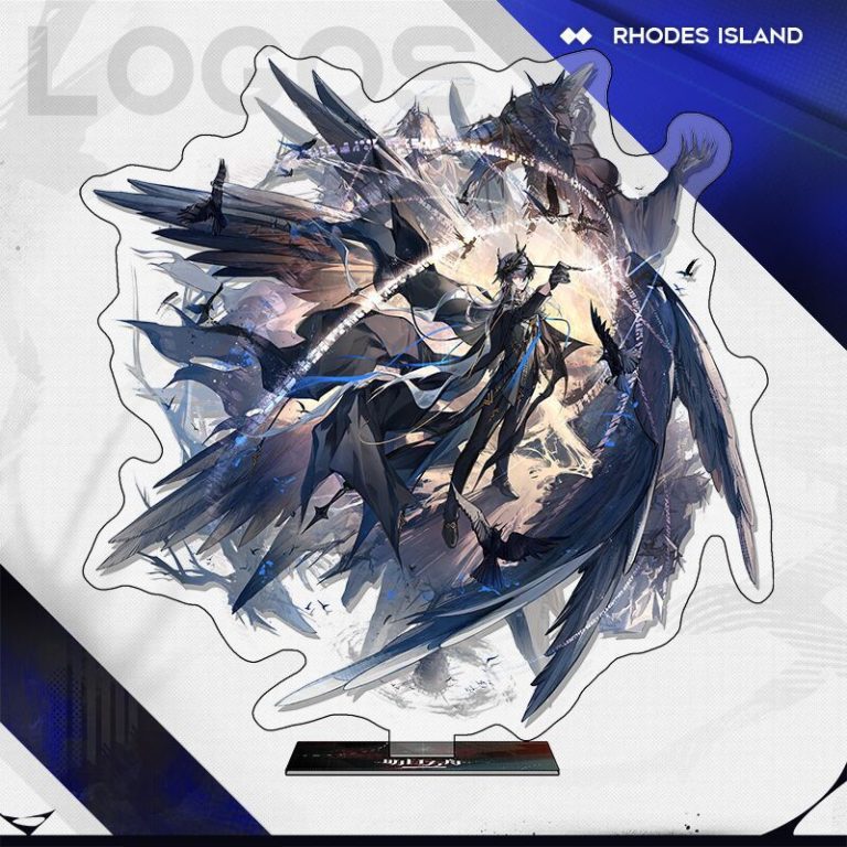 5th Anniversary Arknights Standee Cool Arknights Gaming Room Decor ...