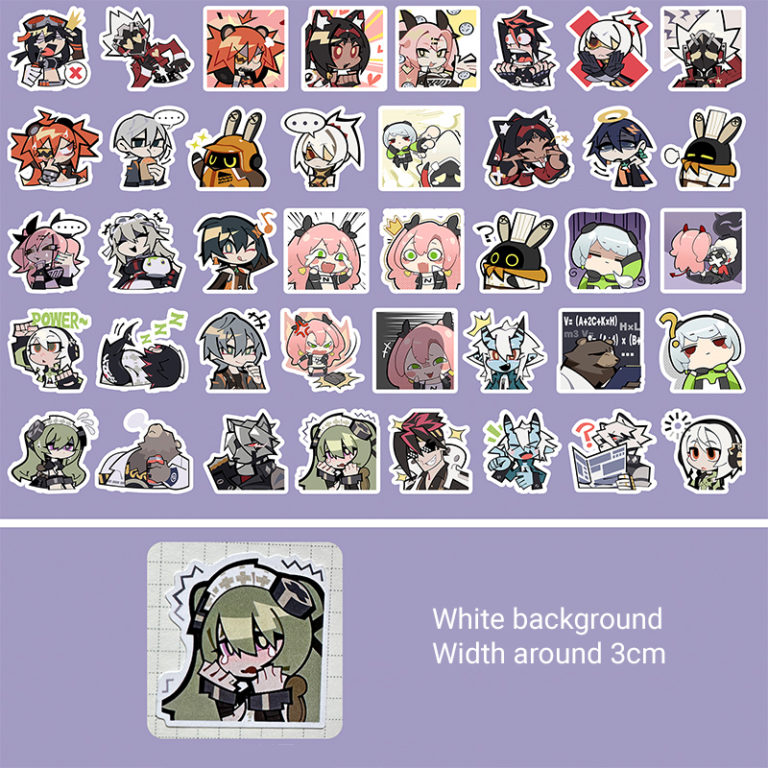 40PCS Zenless Zone Zero Stickers Set ZZZ Bangboo Stickers New Eridu ...