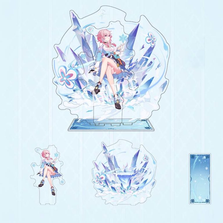 March 7th Acrylic Stand Honkai Star Rail March 7th Merch - RegisBox