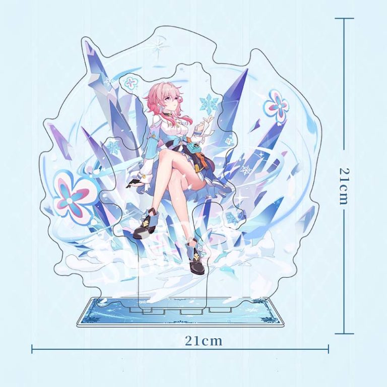 March 7th Acrylic Stand Honkai Star Rail March 7th Merch - RegisBox