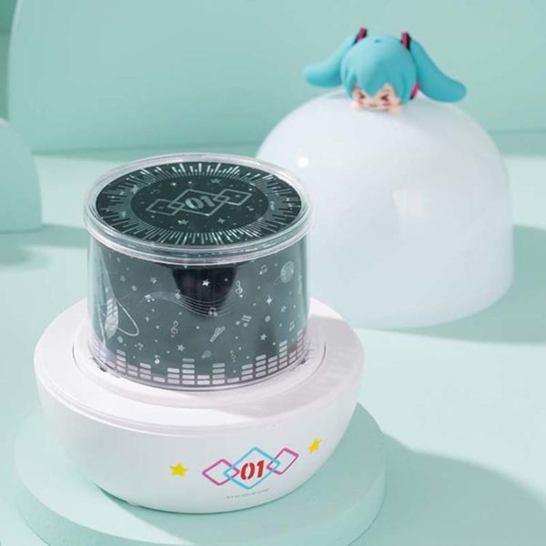 Official Miku LED Light Projector Hatsune Miku Game Room Decor - RegisBox