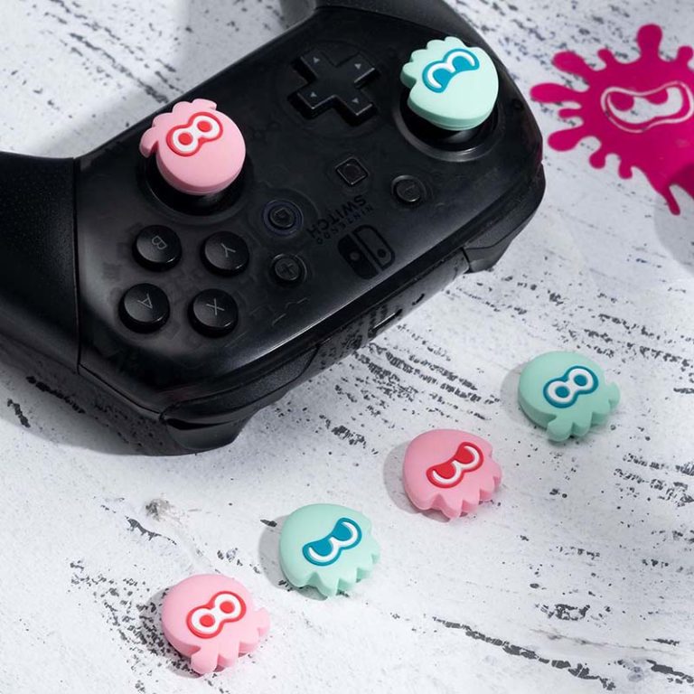 Splatoon PS5 Thumb Grips Splatoon 3 Xbox Switch PRO Joystick Caps ...