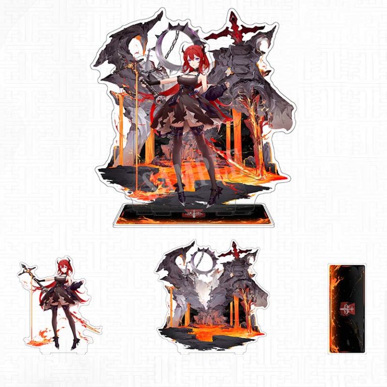 Surtr Acrylic Stand Arknights Surtr Figure Standee - RegisBox
