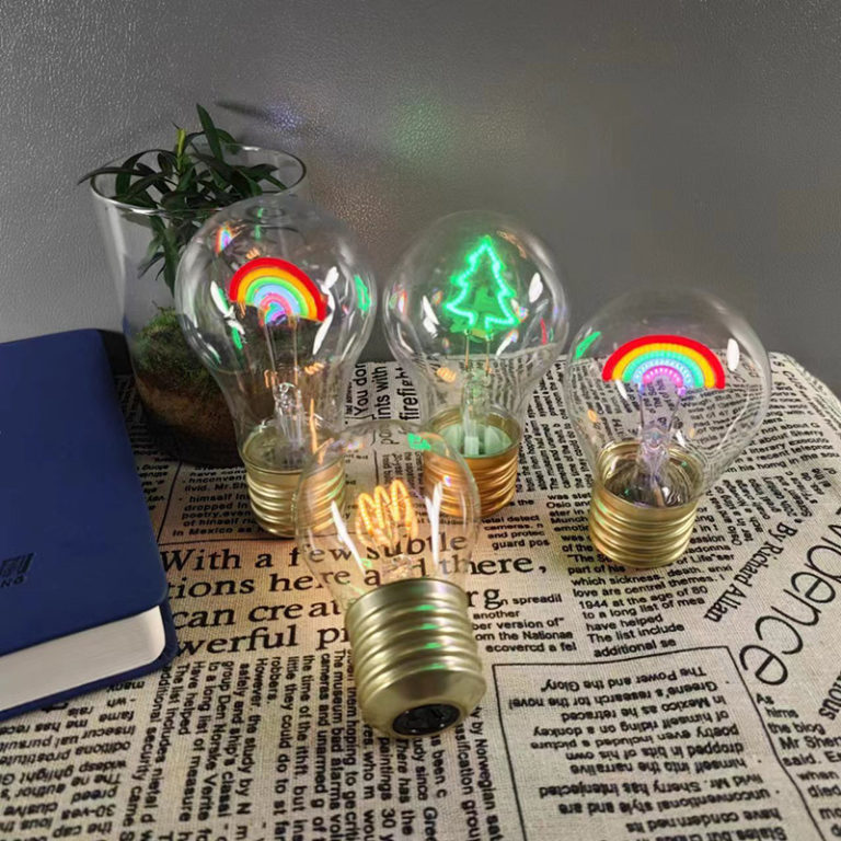 Cute LED Light Bulb Rechargeable Wireless Night Lights E40 - RegisBox