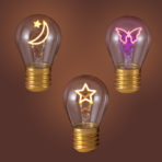 Cute LED Light Bulb Rechargeable Wireless Night Lights E40 - RegisBox