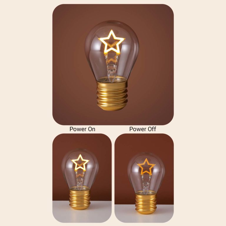 Cute LED Light Bulb Rechargeable Wireless Night Lights E40 - RegisBox
