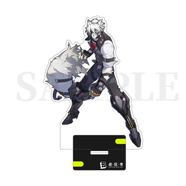 Von Lycaon Acrylic Stand Zenless Zone Zero Lycaon Standee Wolf ZZZ ...