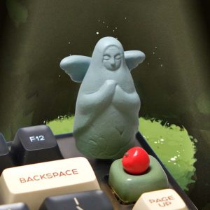 Zelda Keycap Mechanical Keyboard Goddess Statue Key Cap Magnetic ...