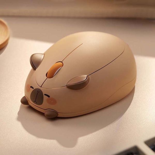 Cute Hamster Computer Mouse Cute Wireless Mice Kawaii Gaming Room Decor ...