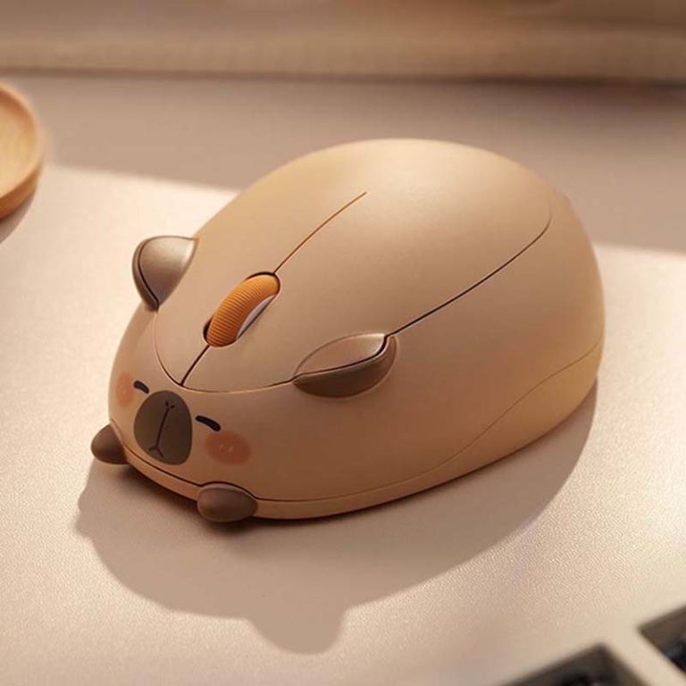 Cute Hamster Computer Mouse Cute Wireless Mice Kawaii Gaming Room Decor ...
