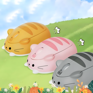 Cute Hamster Computer Mouse Cute Wireless Mice Kawaii Gaming Room Decor ...