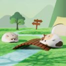 Cat Computer Mouse Cute Wireless Mice Kawaii Gaming Room Decor 2.4G ...