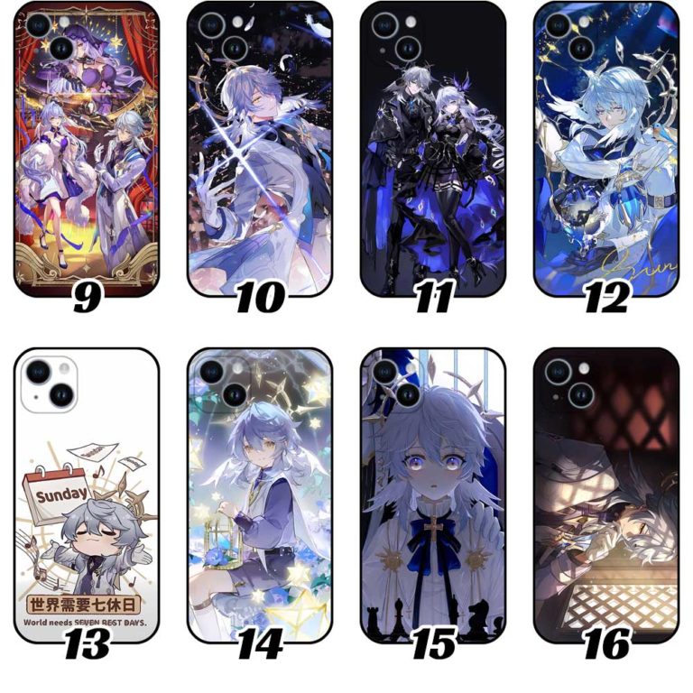HSR Sunday Phone Case Honkai Star Rail Sunday IPhone Cases - RegisBox