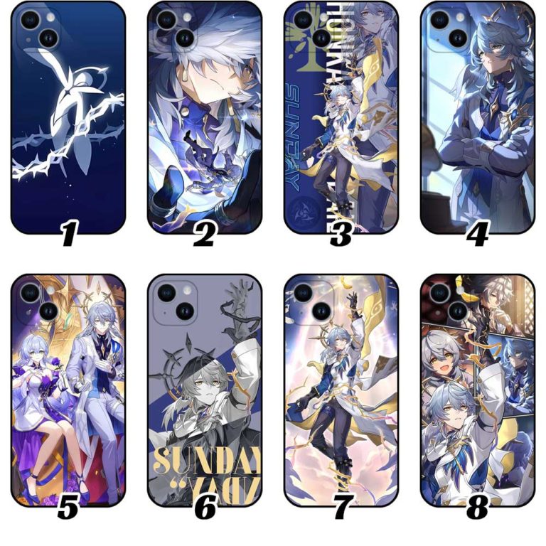 HSR Sunday Phone Case Honkai Star Rail Sunday IPhone Cases - RegisBox