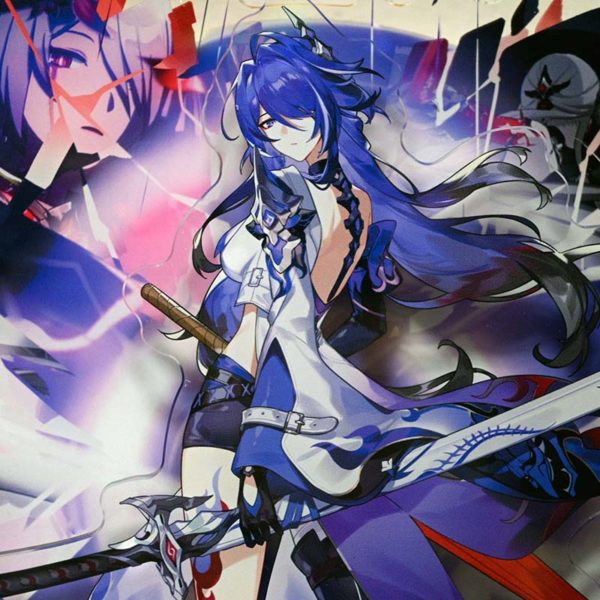 HSR Acheron Acrylic Stand Honkai Star Rail Acheron Merch - RegisBox