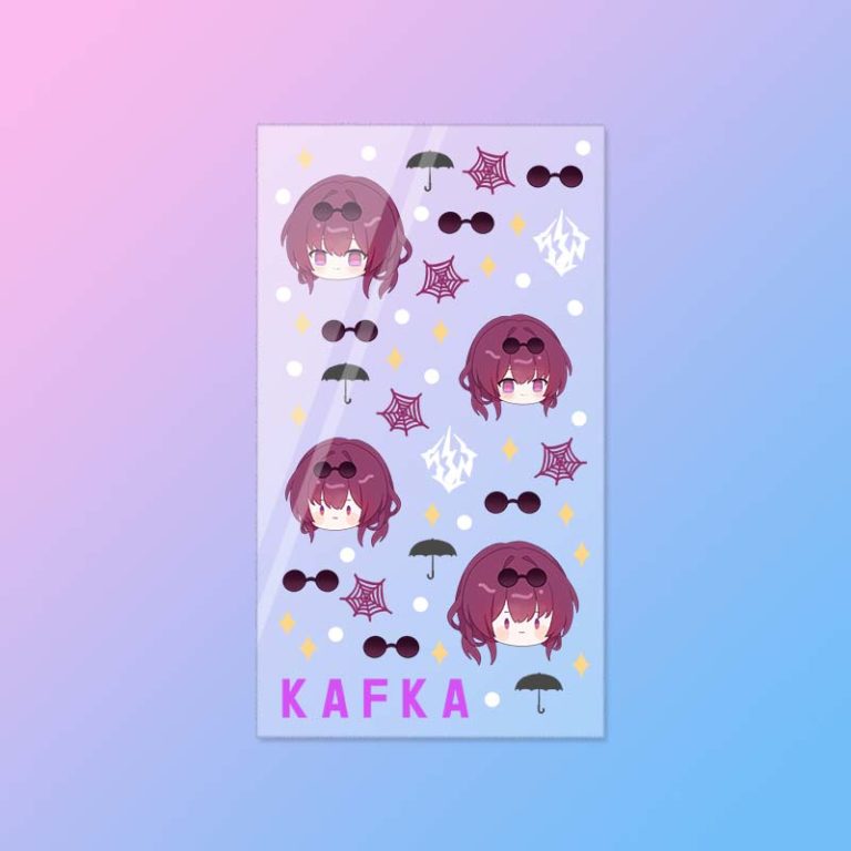 HSR Nail Decals Waterproof Honkai Star Rail Decal Stickers - RegisBox