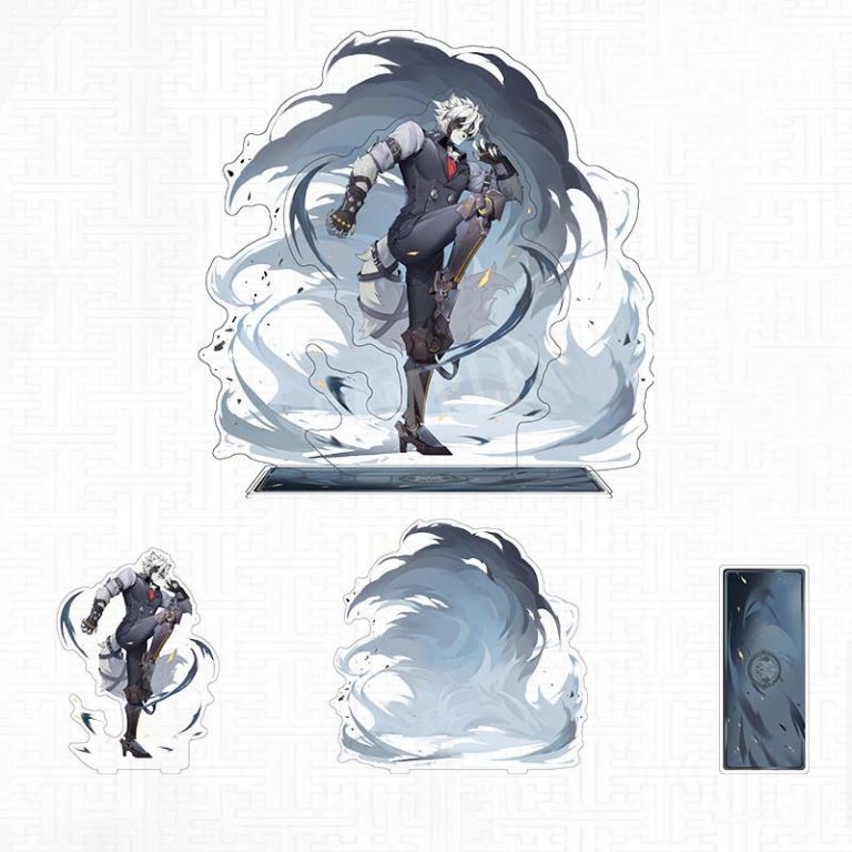 Von Lycaon Acrylic Stand Zenless Zone Zero Lycaon Standee Wolf ZZZ ...