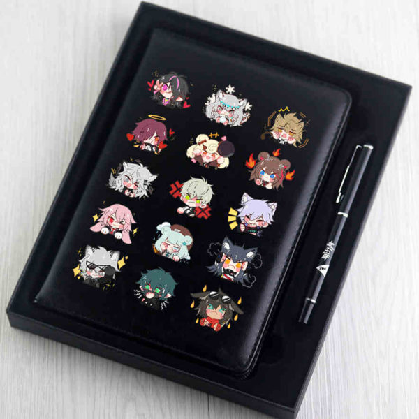 Arknights Notebook A5 PU Leather Rhodes Island Journals With Arknights ...