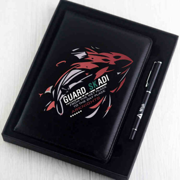 Arknights Notebook A5 PU Leather Rhodes Island Journals With Arknights ...