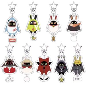 Bangboo Keychain Zenless Zone Zero Bangboo Keyring Acrylic Bunny - RegisBox