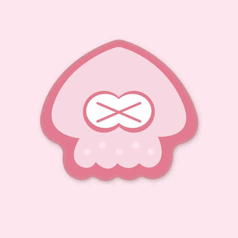 Pastel Splatoon Desk Mat Kawaii Splatoon Mouse Pad Cute Squid Gaming ...