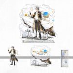 HSR Caelus Figure Stand Honkai Star Rail Trailblazer Acrylic Standee ...