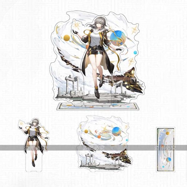 HSR Caelus Figure Stand Honkai Star Rail Trailblazer Acrylic Standee ...
