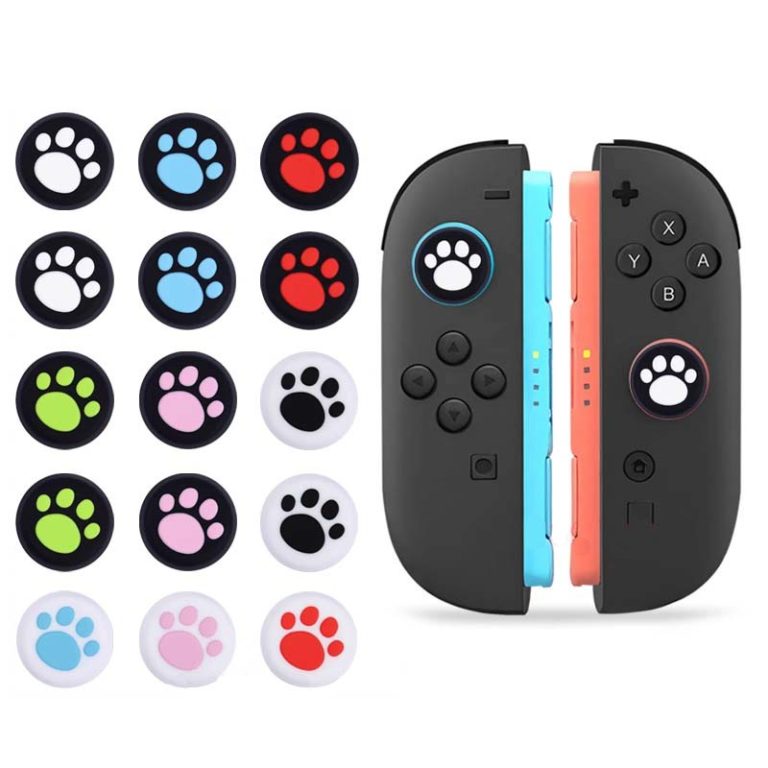 Zelda Switch 2 Joystick Caps Kirby Cat Paws Splatoon Thumb Grips For ...