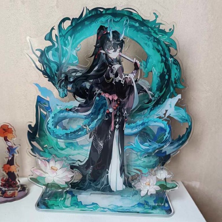 HSR Imbibitor Lunae Figure Stand Honkai Star Rail Dan Heng Acrylic ...