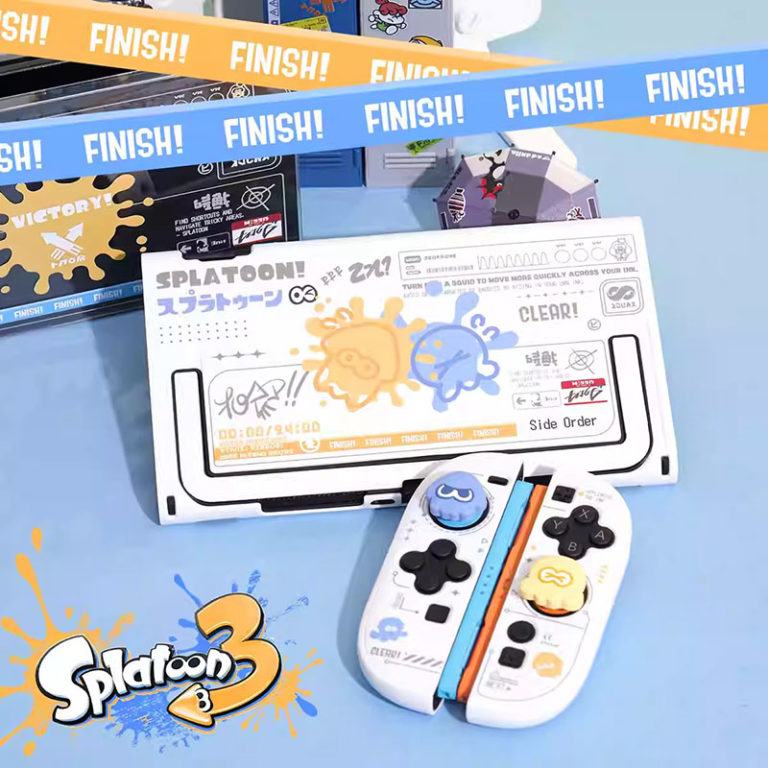 Splatoon Switch 2 Case Splatoon NS2 Covers White - RegisBox