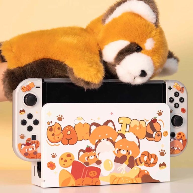 Red Panda Switch 2 Cover Case Cute Red Panda Switch OLED Protective ...