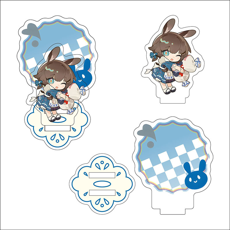 Wisadel Arknights Acrylic Stand Amiya Arknights Logos Figure Standee ...