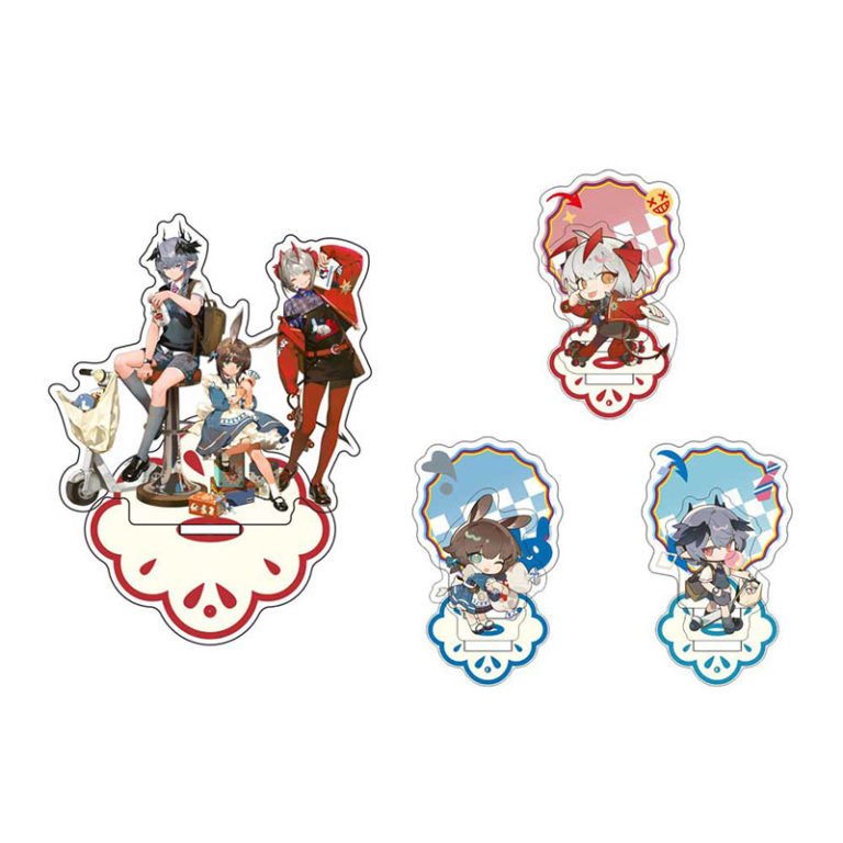 Wisadel Arknights Acrylic Stand Amiya Arknights Logos Figure Standee ...