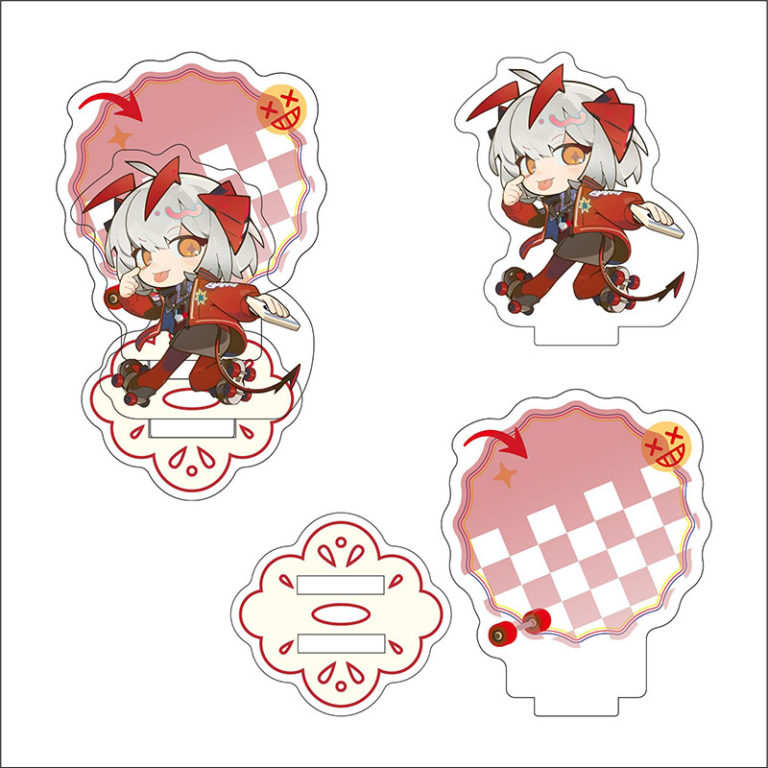 Wisadel Arknights Acrylic Stand Amiya Arknights Logos Figure Standee ...