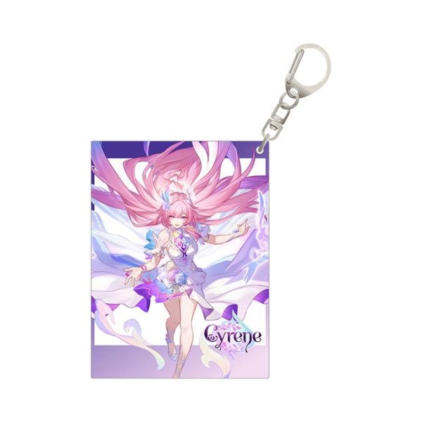 HSR Cyrene Figure Standee Honkai Star Rail Cyrene Acrylic Charm Badge ...