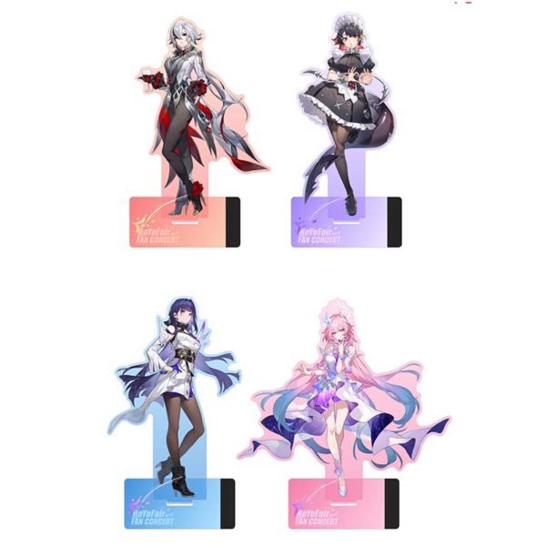 HoYoverse Standee Arlecchino Cyrene Figure Ellen Joe Raiden Mei Acrylic ...