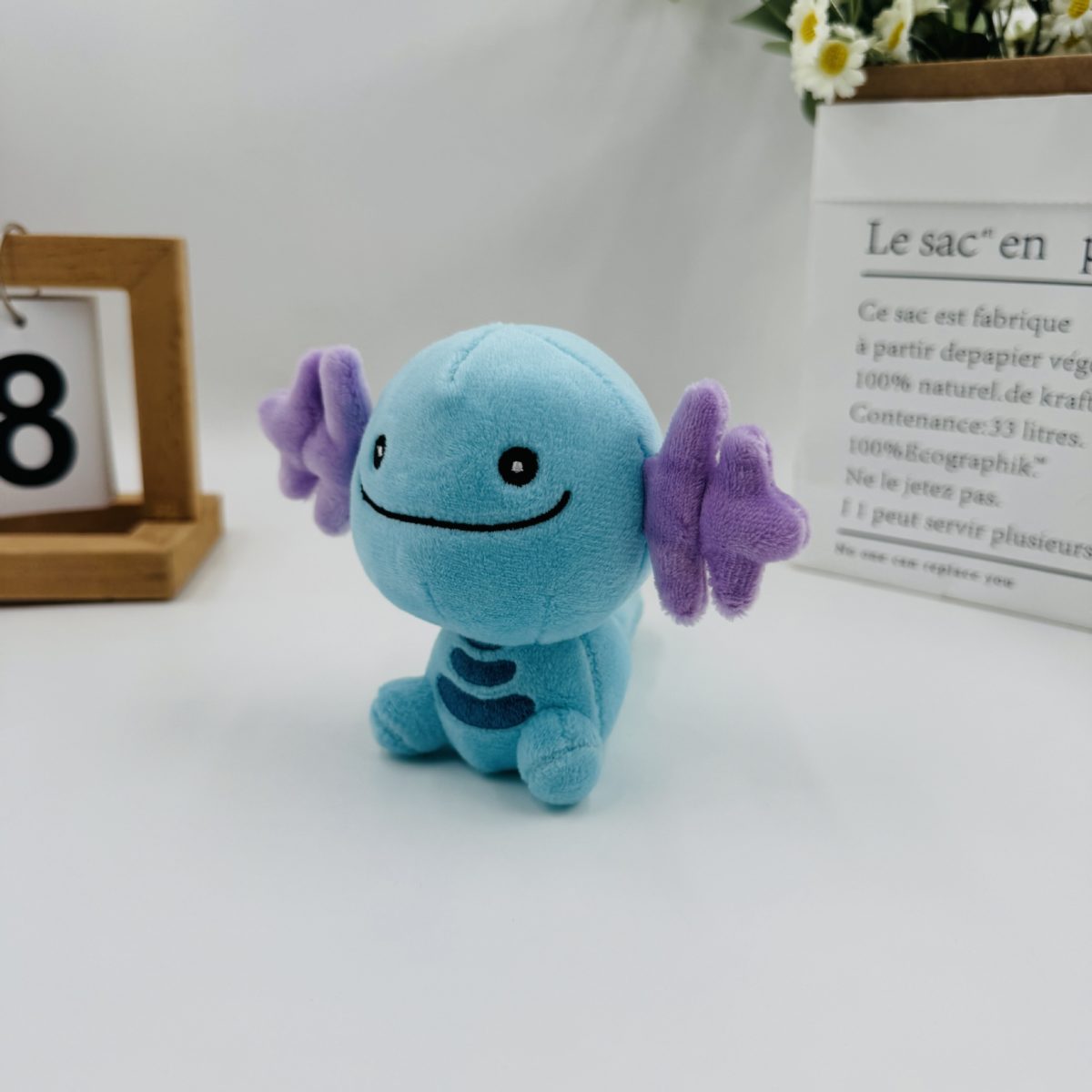 Mini Wooper Plush Toy 10cm Cute Stuffed Paldean Wooper - RegisBox